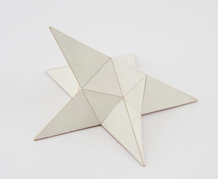 Polyhedron model (card) | Science Museum Group Collection