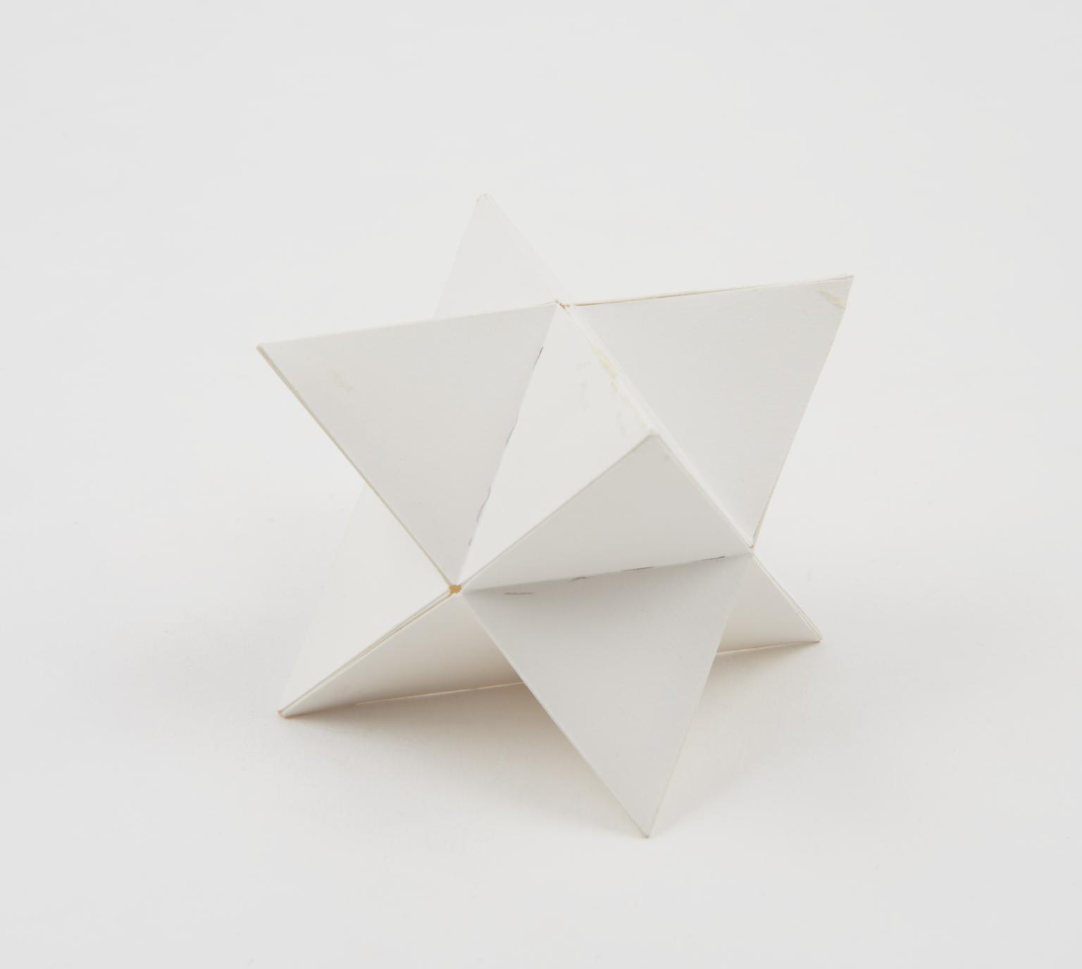 Polyhedra model (card) | Science Museum Group Collection