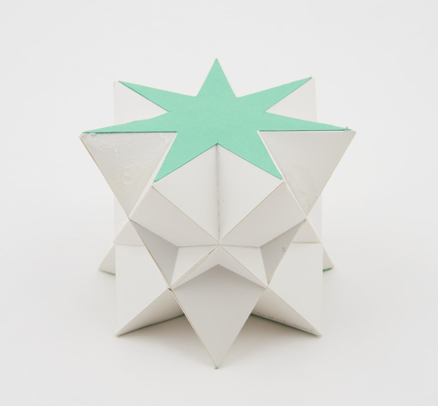 Polyhedra model (card) | Science Museum Group Collection