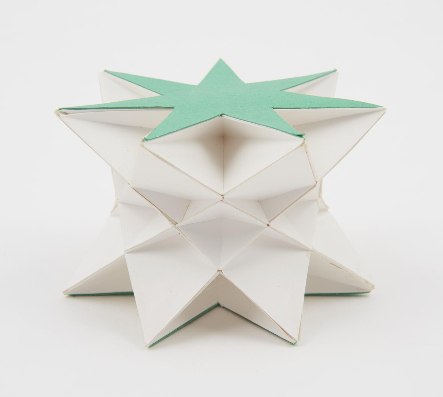 Polyhedra model (card) | Science Museum Group Collection