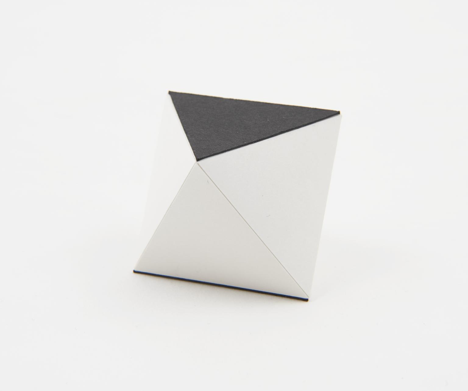 Polyhedra model (card) | Science Museum Group Collection