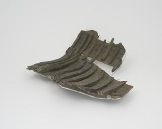 Model of Roman ship's hull planking, Blackfriars, Thames, London ...