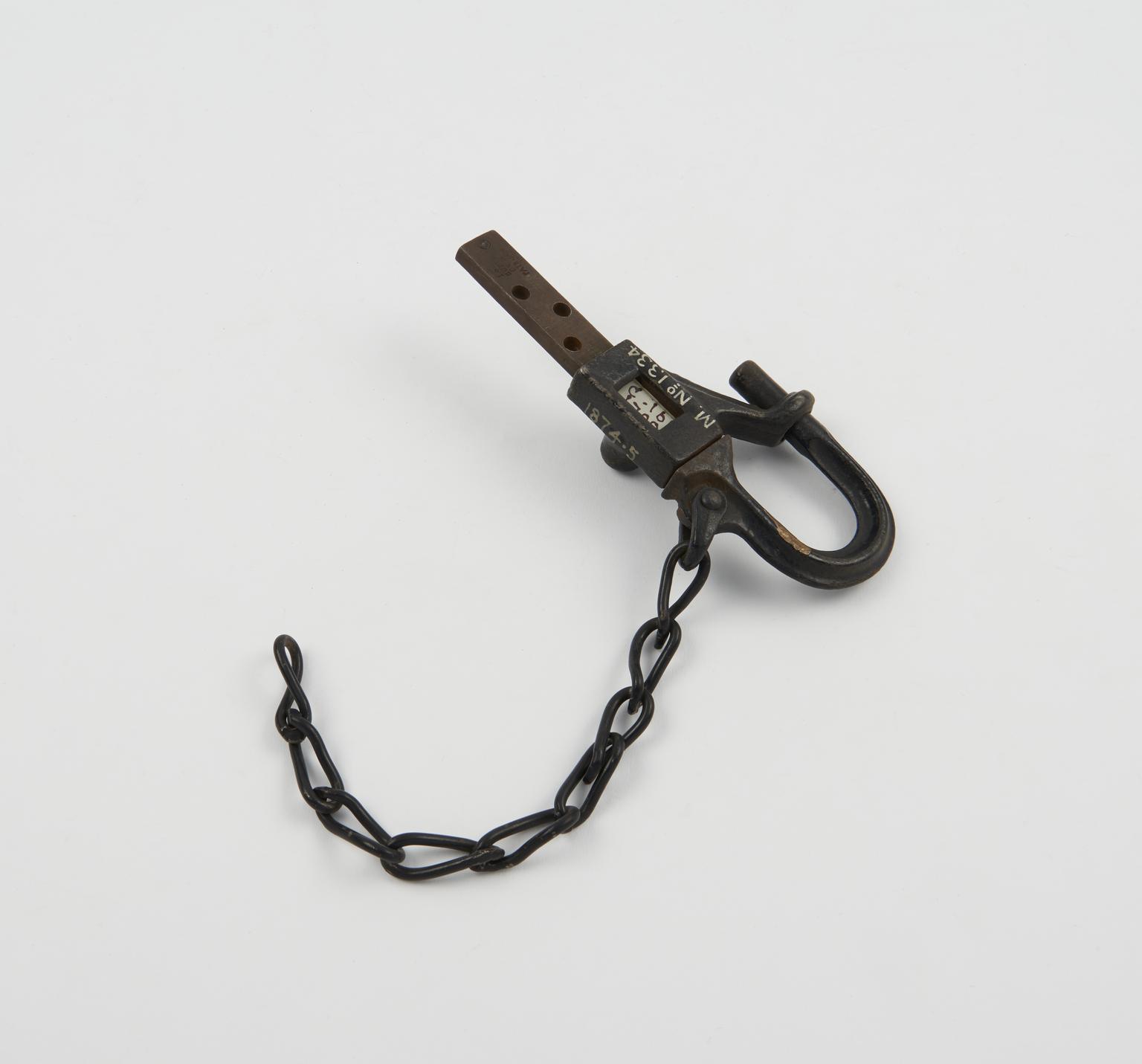 Large seal fastener with box and seals. | Science Museum Group Collection