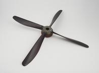 Propeller: four bladed, wind tunnel model, with blades to prop shaft ...