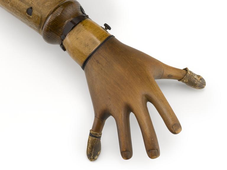Artificial arm, below-elbow prosthesis | Science Museum Group Collection
