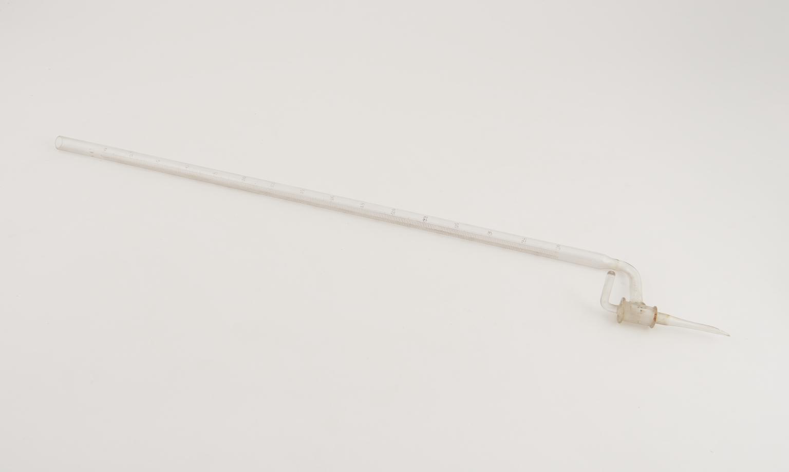 Burette with glass stopcock, graduated to 30 cc. | Science Museum Group ...