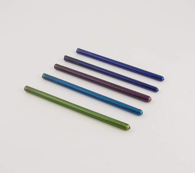 Five high temperature heating tubes | Science Museum Group Collection