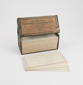 Stereoscopic diagrams of crystals | Science Museum Group Collection