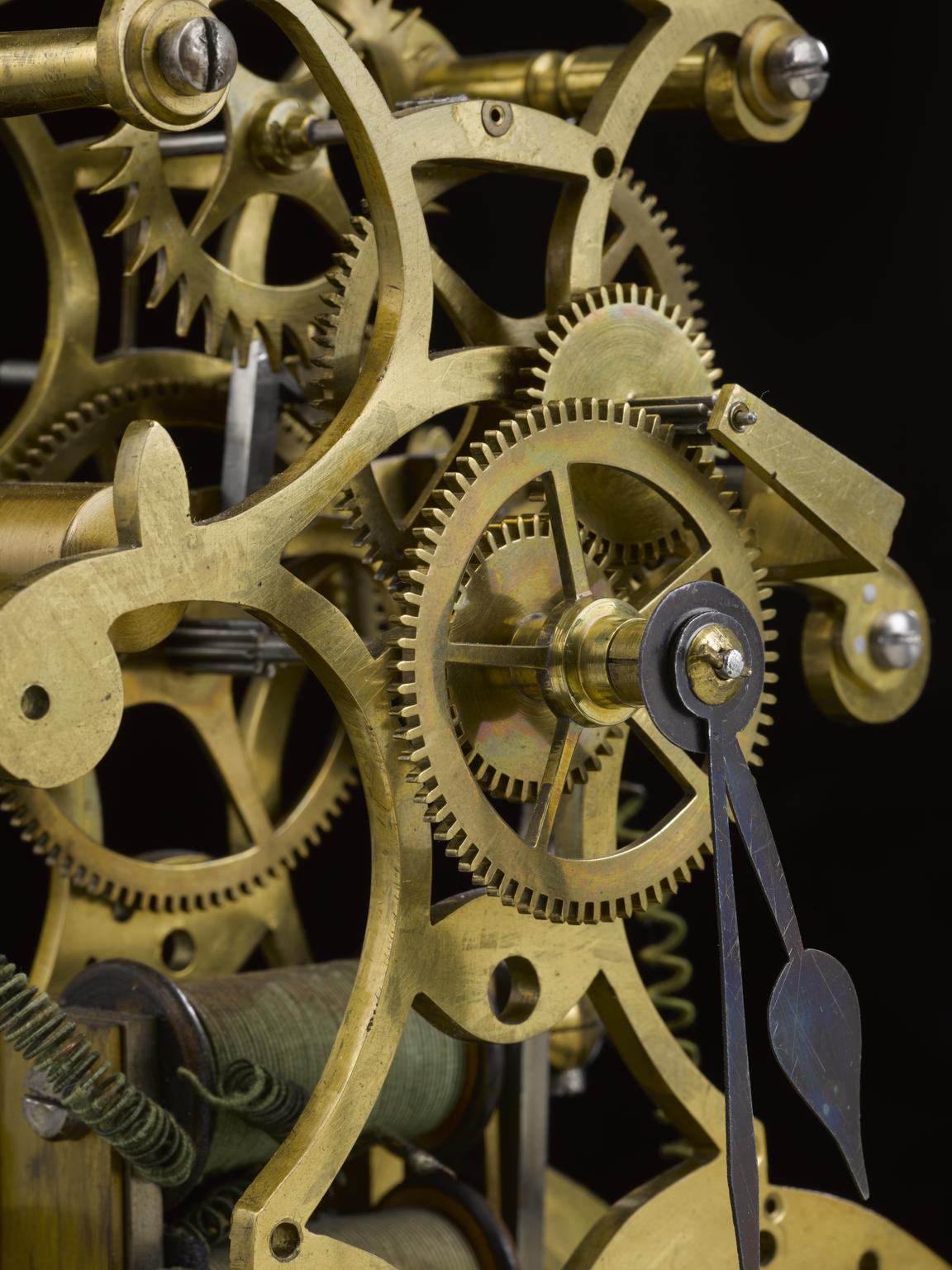 Synchronome self-winding action 1895 | Science Museum Group Collection