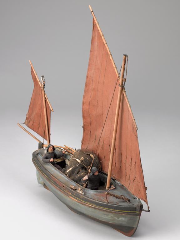 Model of a Clovelly Herring Boat 'Rattling Jack' | Science Museum Group ...