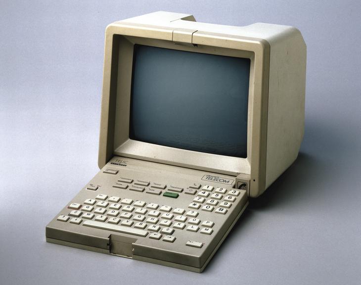 Alcatel Minitel communication terminal, France, 1983 | Science Museum ...