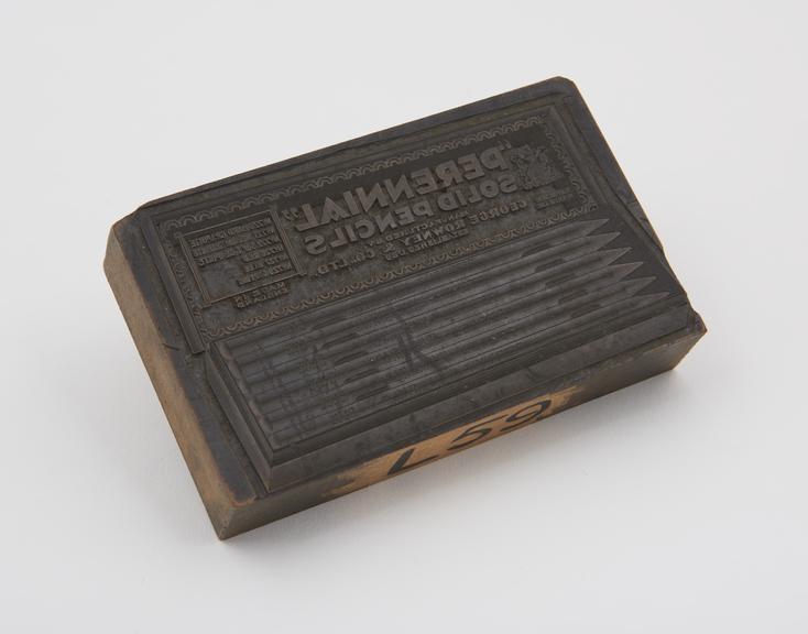 Wood engraving depicting a case of pencils | Science Museum Group ...