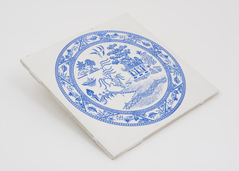 Example on Tile of Screen Printing Process, 1910-1973 | Science Museum ...