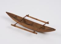 Model of Outrigger Canoe from Philippines, 1901-1931 | Science Museum ...