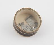 Small brass Troy weights | Science Museum Group Collection
