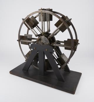 Feathered paddle wheel, c. 1830. | Science Museum Group Collection