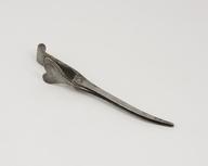 Lithotome, with single curved blade concealed in grooved shank with ...