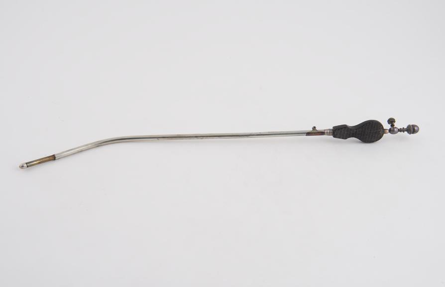 L'Allemand silver caustic catheter | Science Museum Group Collection