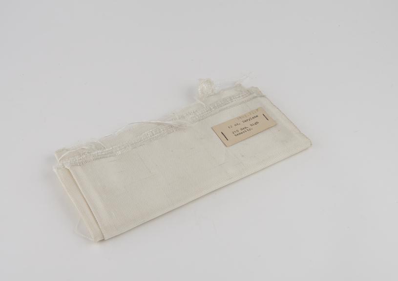 Sample of 12oz Terylene fabric | Science Museum Group Collection
