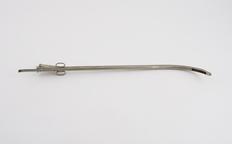 Double-channel catheter with proxinal curve and adjustable drainage ...