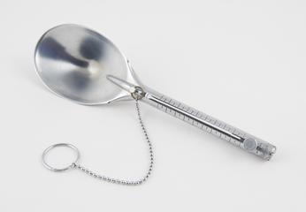 Aluminium weigh spoon | Science Museum Group Collection