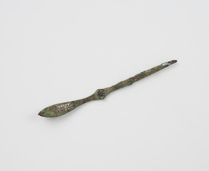 Spatula, bronze, Roman, from Sforza collection | Science Museum Group ...