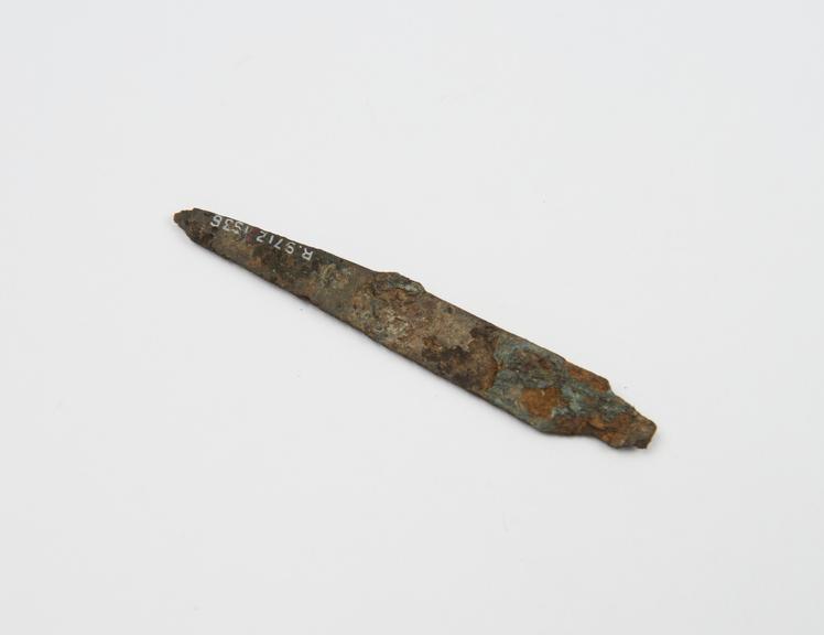 Knife, blade only, iron | Science Museum Group Collection