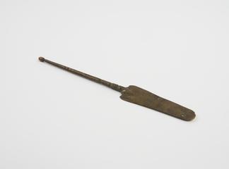 Combined probe and spatula, large, bronze, Roman | Science Museum Group ...