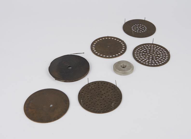 Orifice Plates for air flow control | Science Museum Group Collection