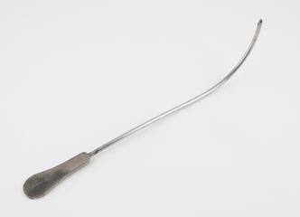 Bladder sound with long proximal curve and flat handle | Science Museum ...
