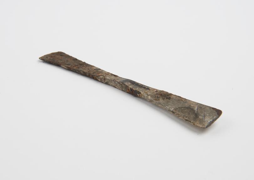 Spatula, iron, said to be Etruscan | Science Museum Group Collection