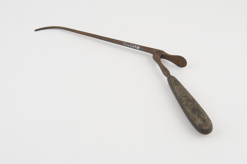 Nelaton's grooved sound with handle | Science Museum Group Collection