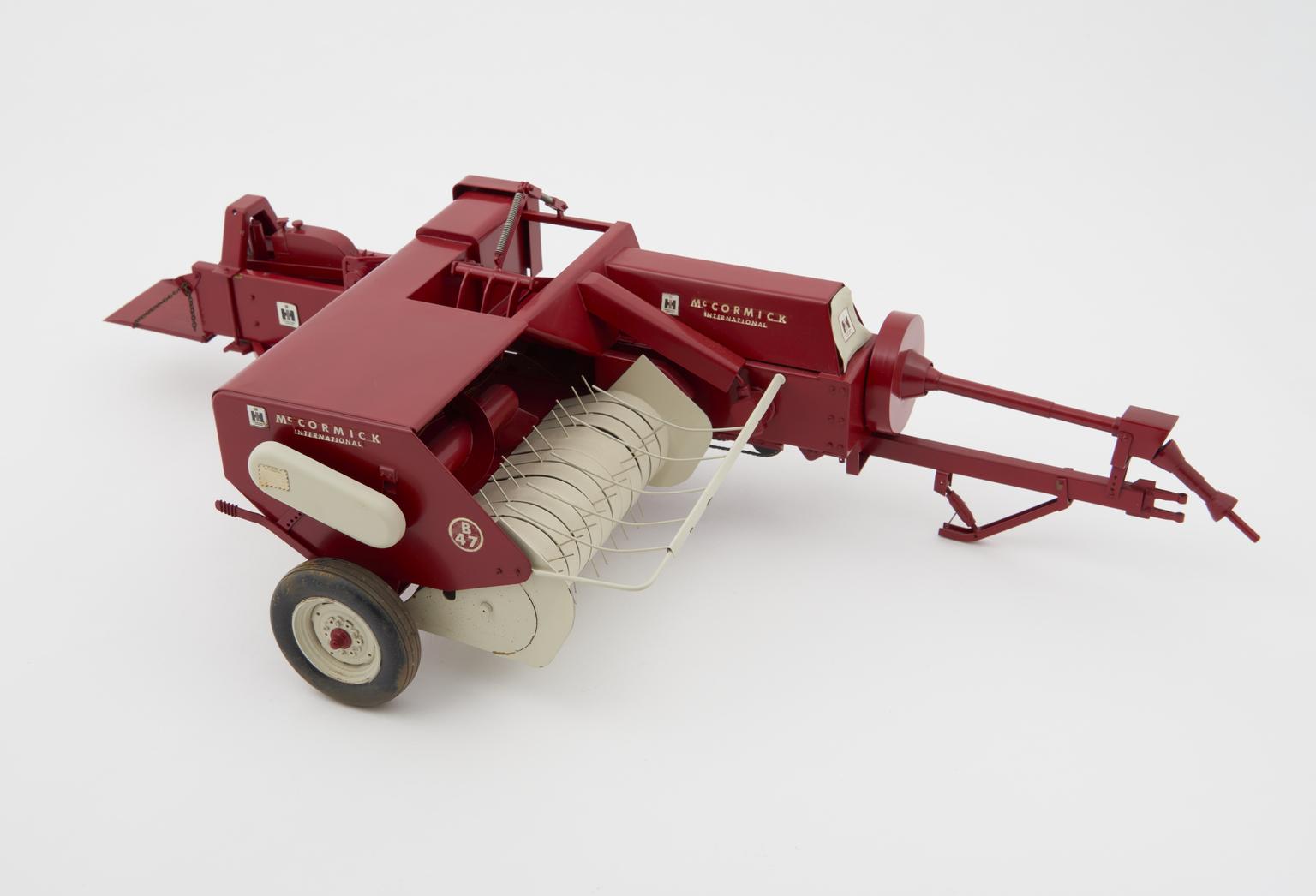 1:12 scale model of B 47 baler | Science Museum Group Collection