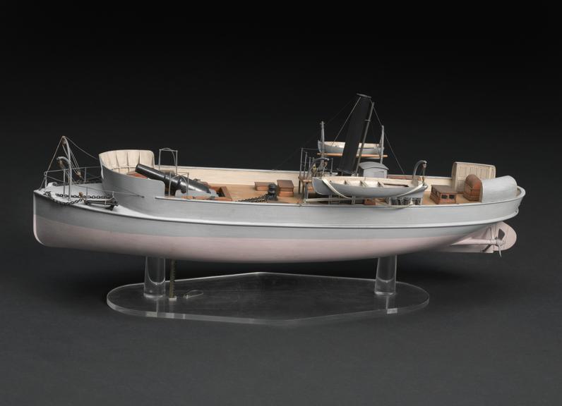 Builders model representing the H.M.S. Gunboats 'Arrow' and 'Bonetta ...