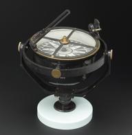 Admiralty standard prismatic azimuth compass with lead weight in base ...