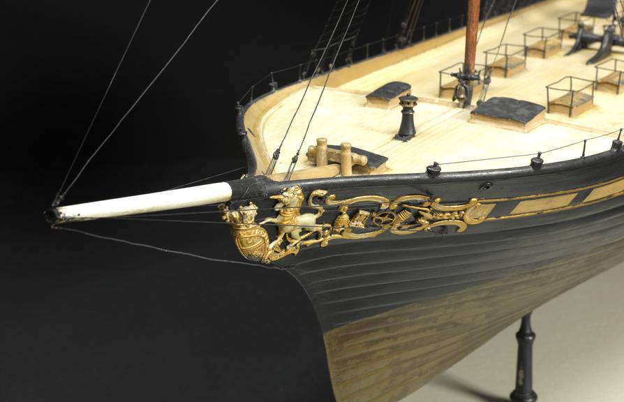 Whole model rigged of the screw steamship "Great Britain" | Science ...