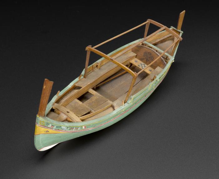 Model of a Maltese Waterman Boat | Science Museum Group Collection