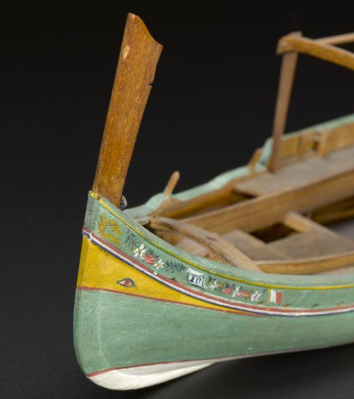 Model of a Maltese Waterman Boat | Science Museum Group Collection