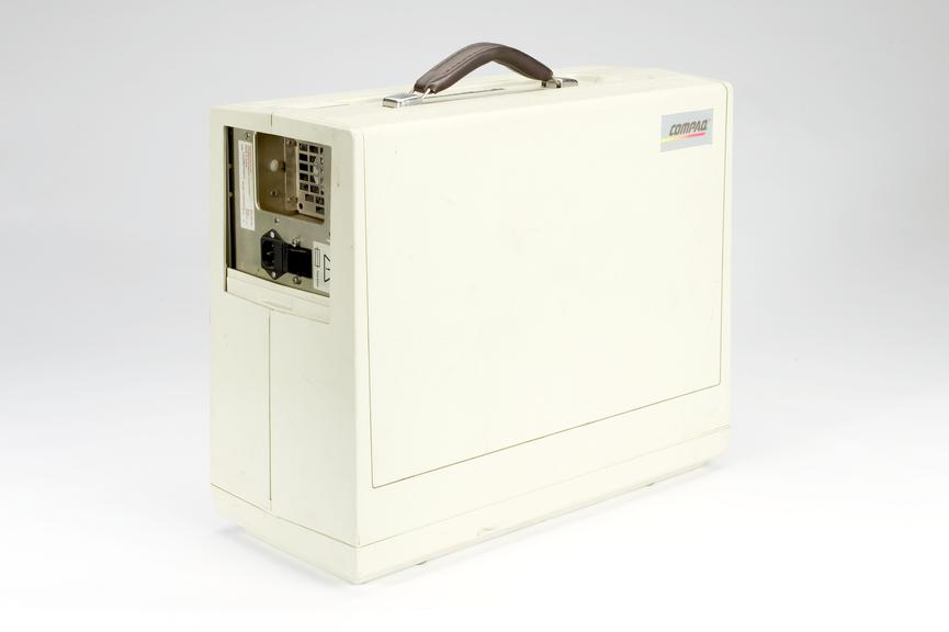 Compaq portable personal computer with carry case, 1982-1984 | Science ...