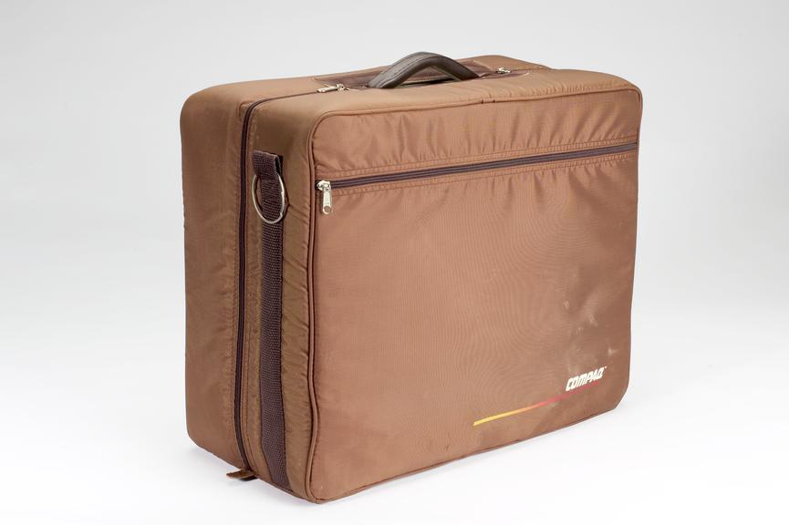 Compaq portable personal computer with carry case, 1982-1984 | Science ...