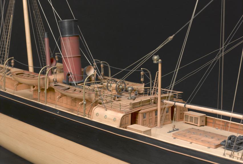 Rigged Model of the Glen Line Cos Screw Steamer "Glenartney" | Science ...