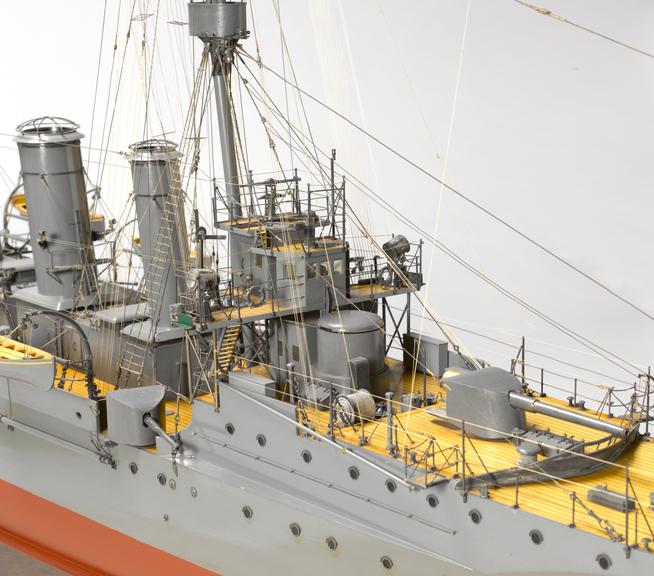 Model of the HMS Glasgow (1909) | Science Museum Group Collection