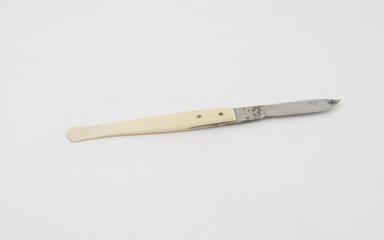 Scalpel, steel and ivory | Science Museum Group Collection