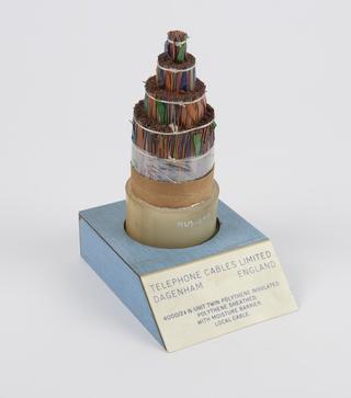 Twin polythene insulated and sheathed cable | Science Museum Group ...