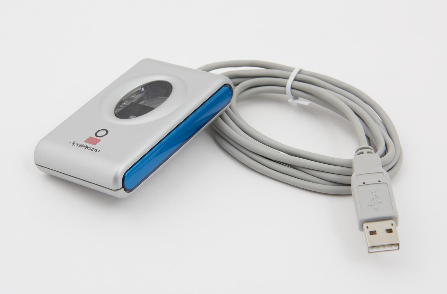 Optical fingerprint reader with USB interface by Digital Persona ...