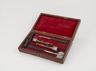 Trephination set, cased | Science Museum Group Collection