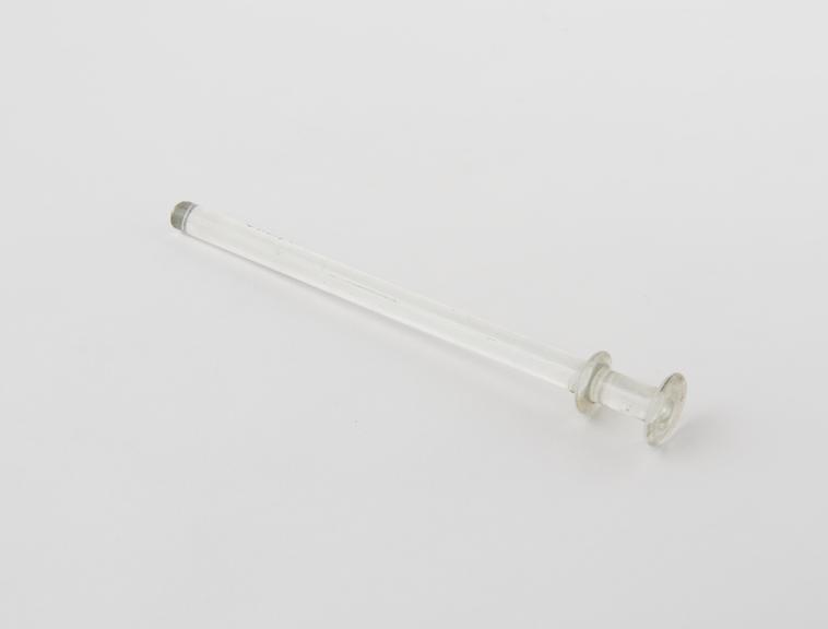 Glass piston rod only | Science Museum Group Collection