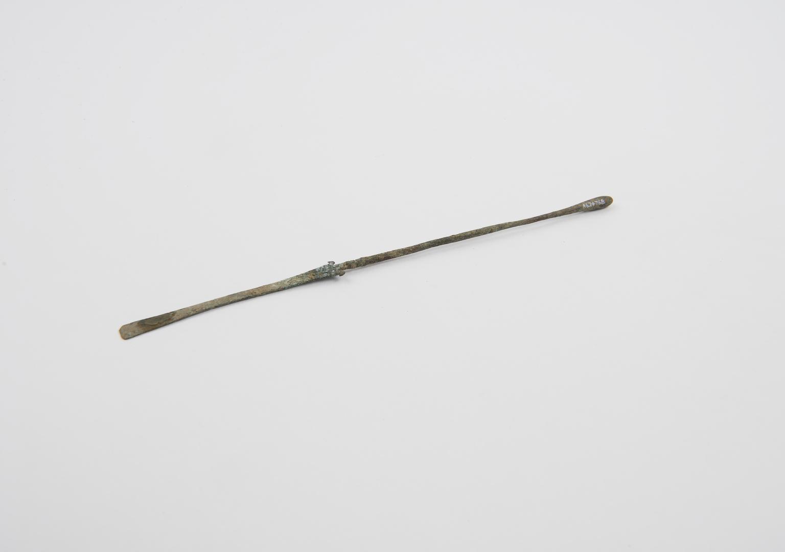 Combined spatula and olive ended probe | Science Museum Group Collection