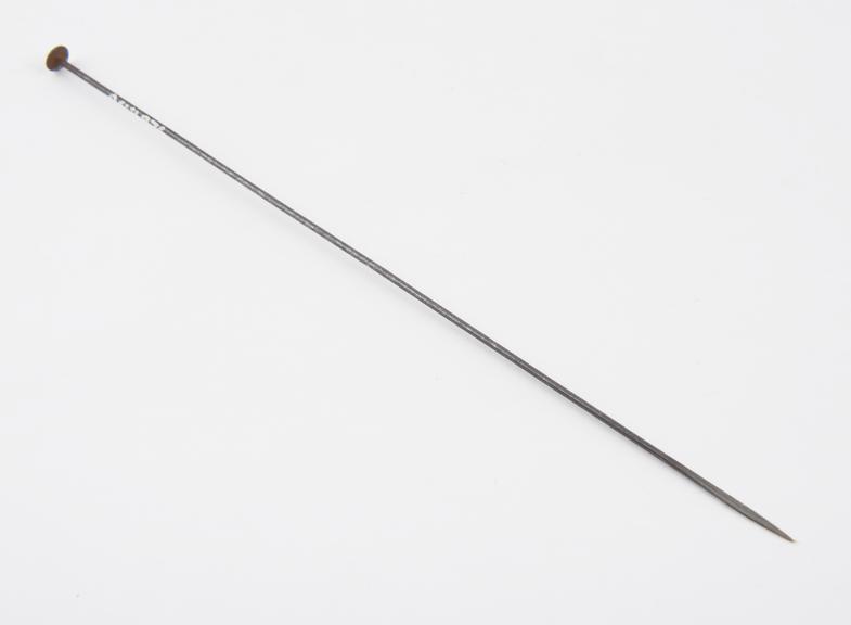 Steel acupressure pin(?) with lanceolate blade, pr | Science Museum ...
