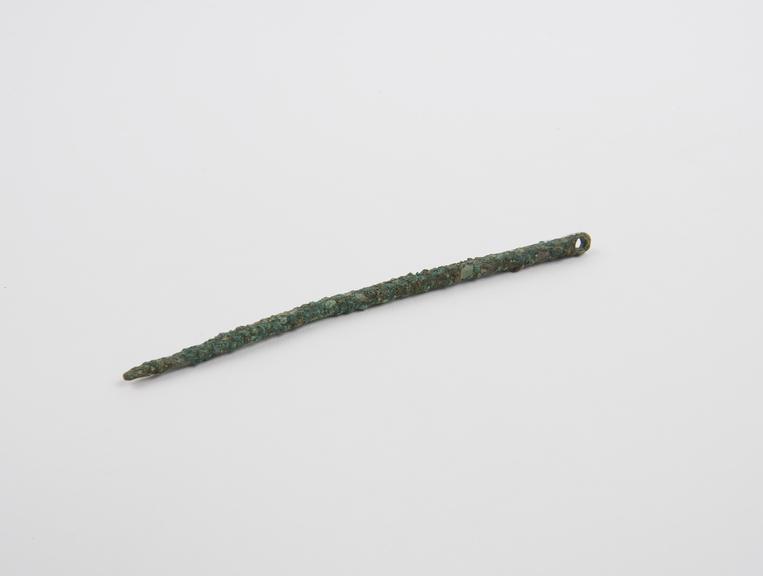 Needle, bronze, Roman(?), 199BC-500AD | Science Museum Group Collection